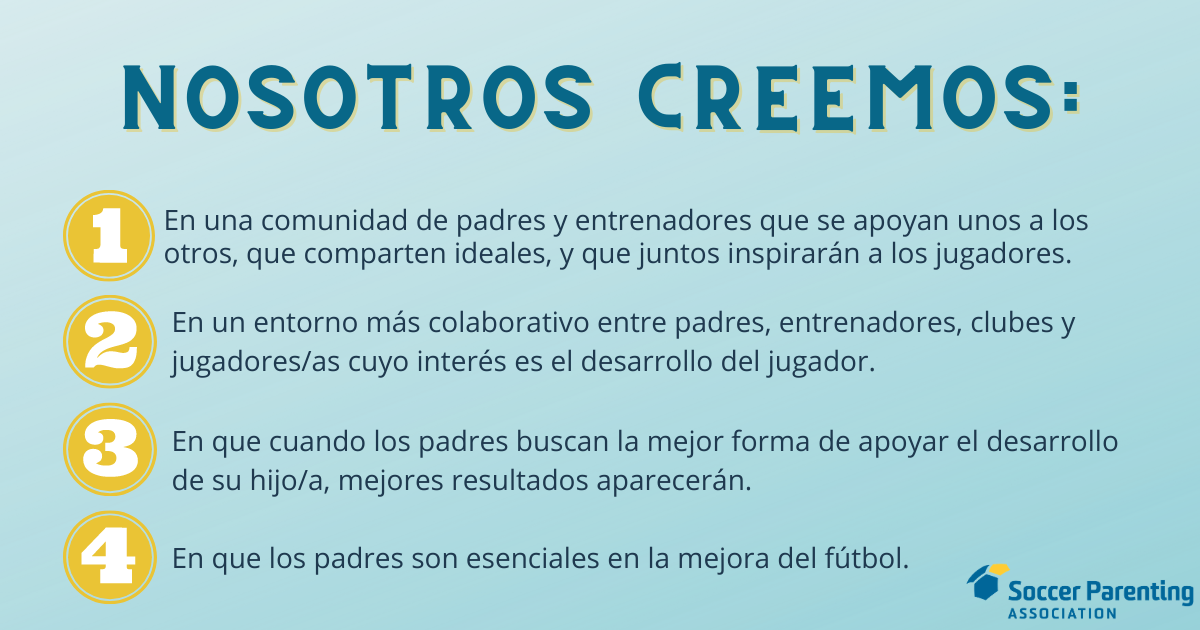 Spanish Language Value and Belief Statements - Soccer Parenting ...